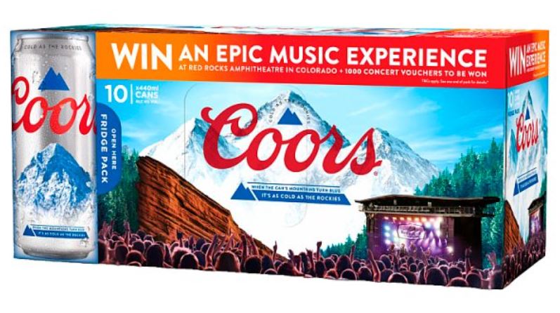 Coors Lager Beer Fridge Pack 10 x 440ml – Premier Kirkconnel