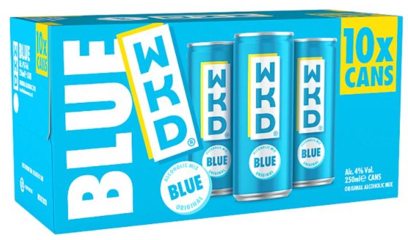 WKD 10 Alcoholic Mix Blue Original 250ml – Premier Kirkconnel