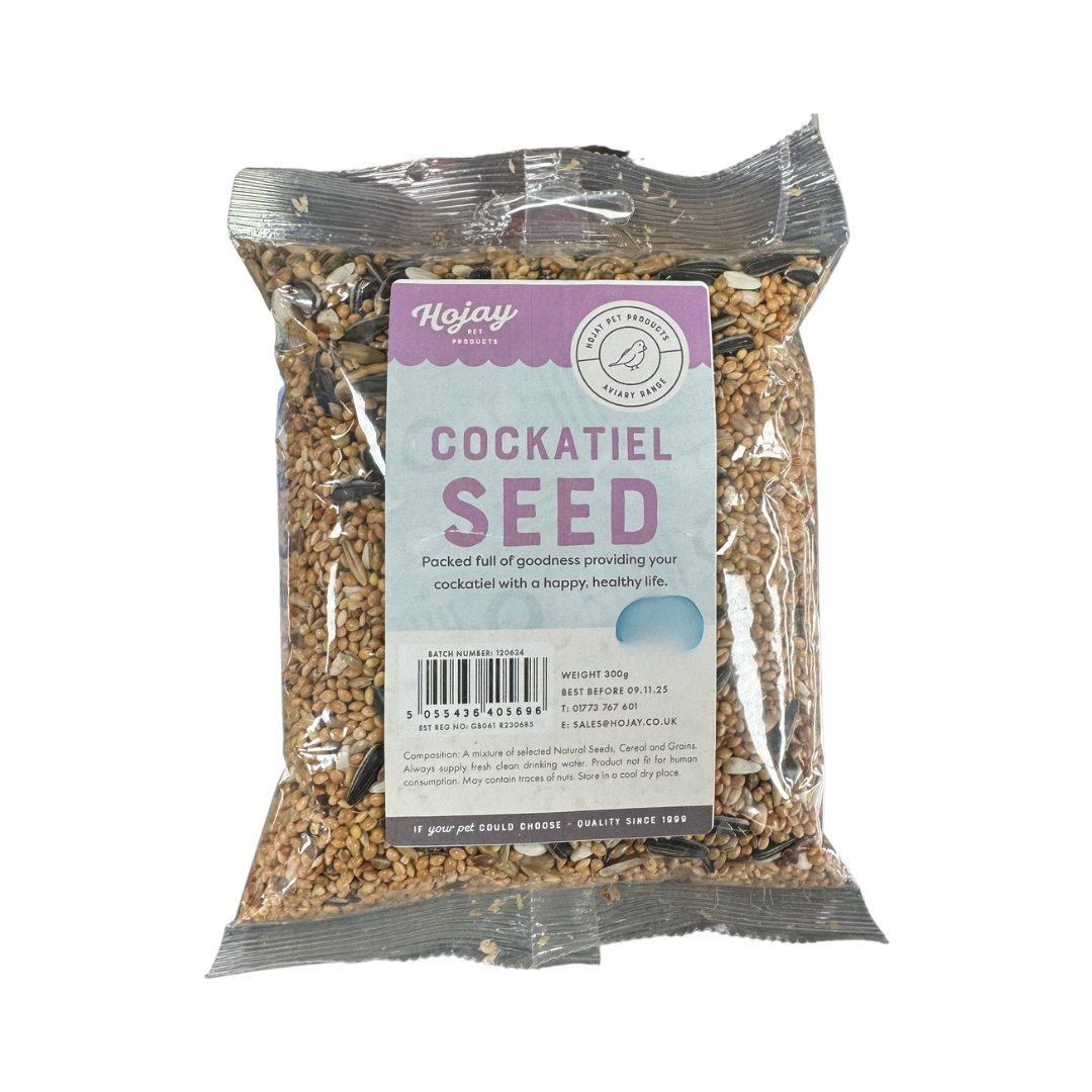 Hojay Cockatiel Seed 300g – Premier Kirkconnel