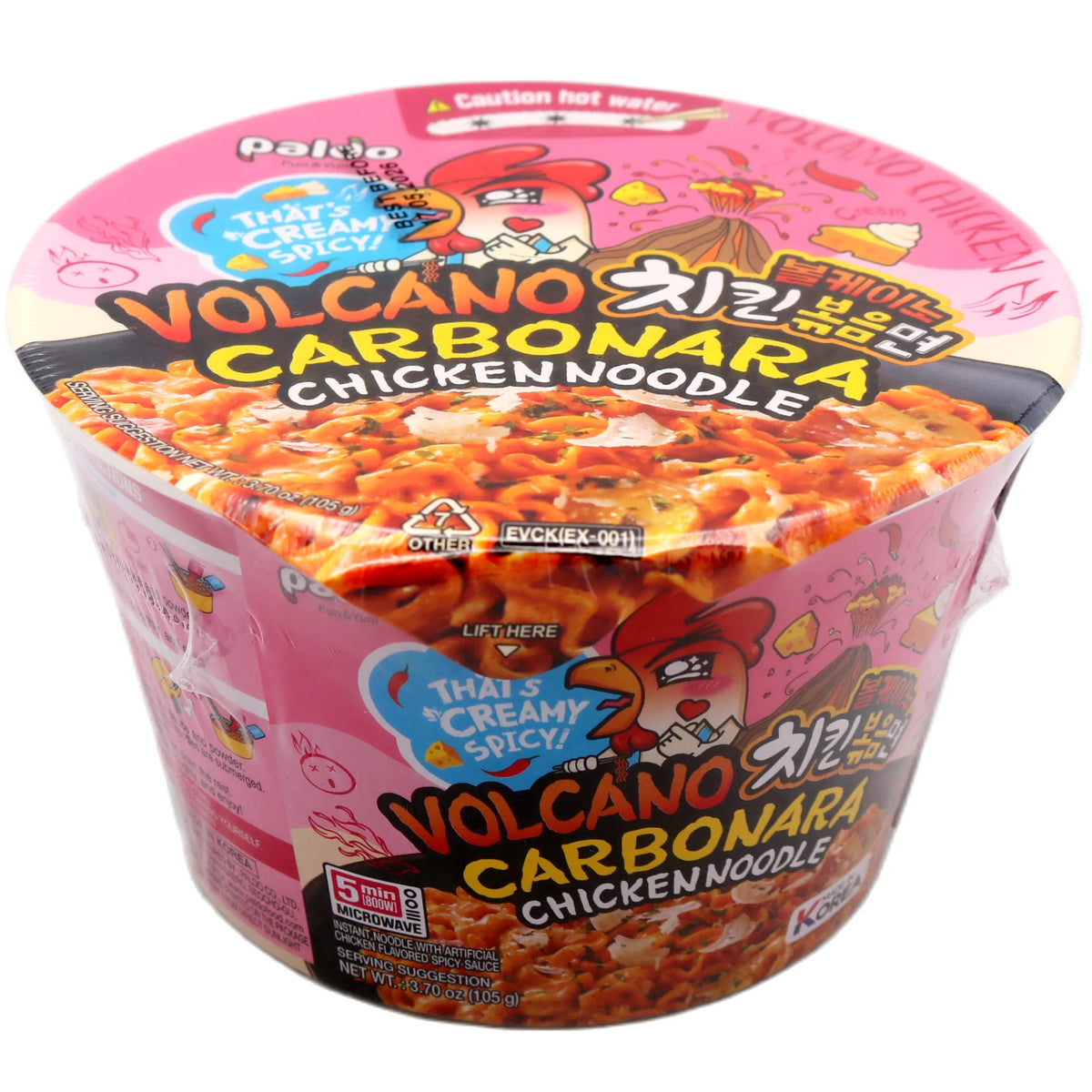 Volcano Chicken Carbonara Flavour K-Noodles 105g – Premier Kirkconnel
