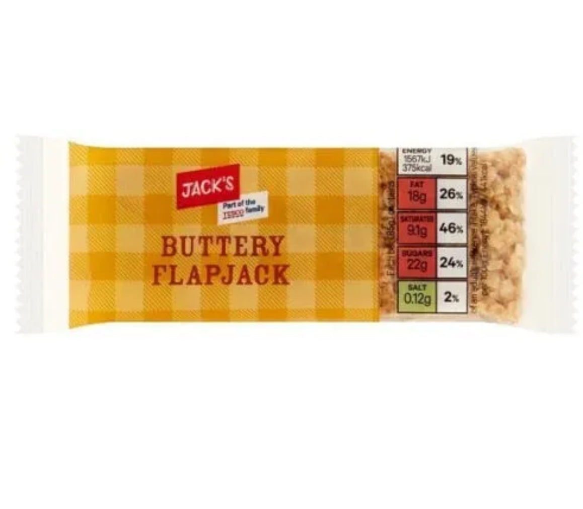 Jack’s Buttery Flapjack 85g – Premier Kirkconnel