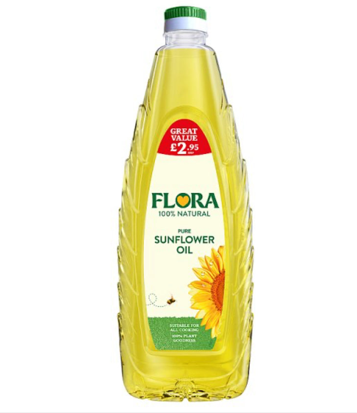 Flora Pure Sunflower Oil 1 Litre – Premier Kirkconnel