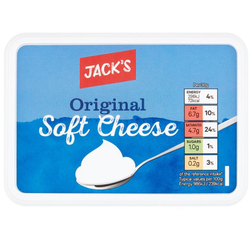 Jack's Original Soft Cheese 200g – Premier Kirkconnel