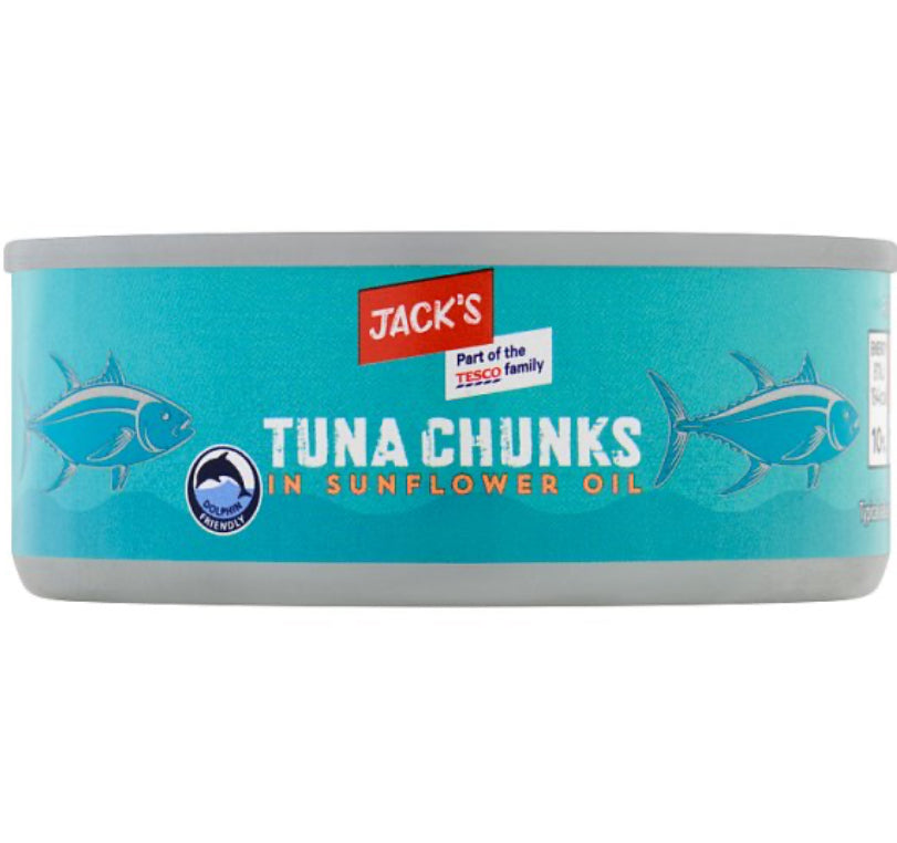 Jack's Tuna Chunks in Sunflower Oil 145g – Premier Kirkconnel