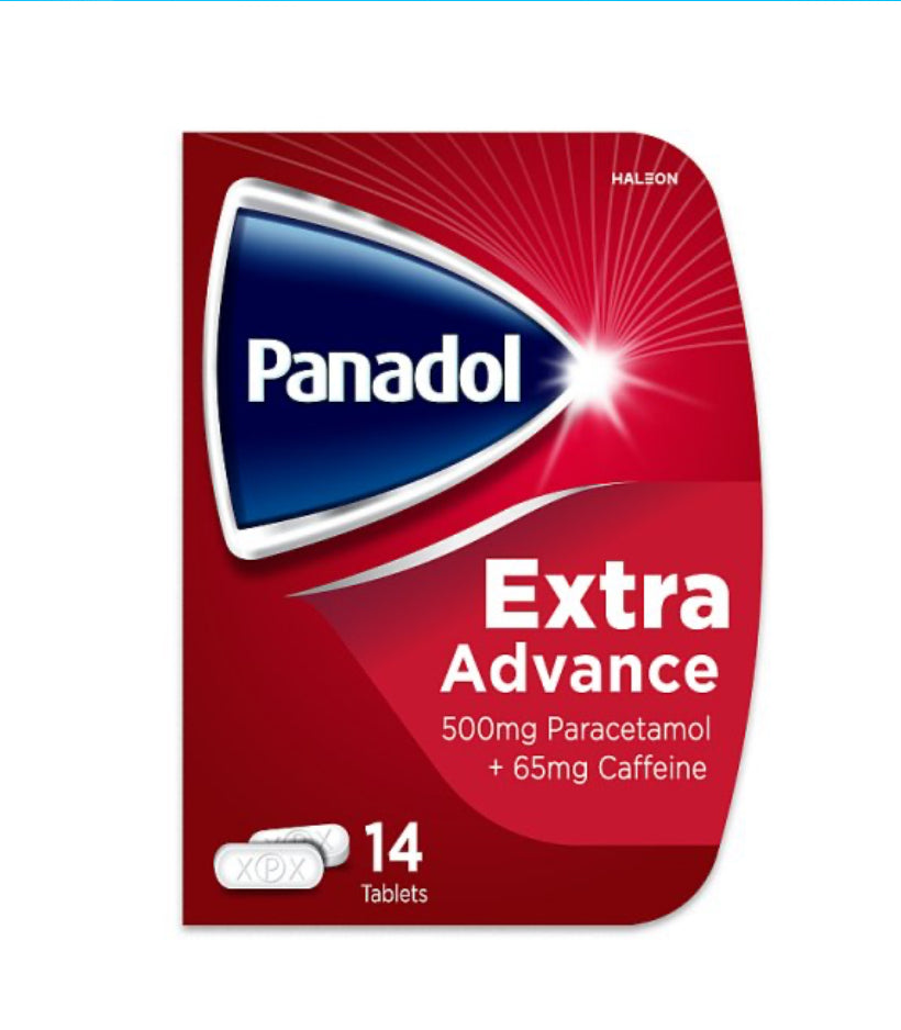 Panadol Extra Advance Pain Relief Tablets, 500mg Paracetamol Tablets w ...