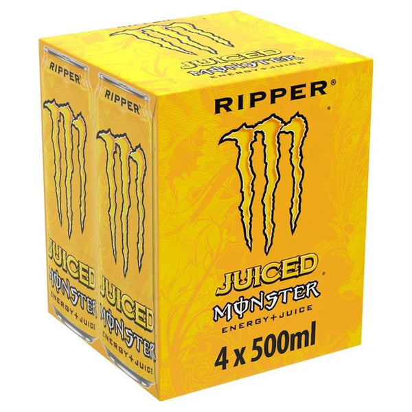 Monster Ripper Juiced Energy Drink 500ml Pack – Premier Kirkconnel
